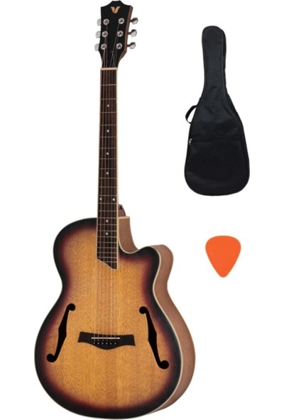 Valler AG213 Akustik Gitar (Kılıf+Pena+Kapo) Valler AG213 Akustik Gitar (Kılıf+Pena+Kapo)