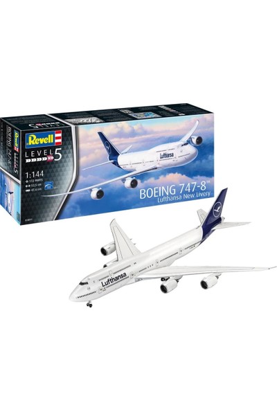 Revell Boeing 747-8 Lufthansa New Livery