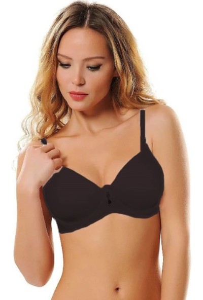 Nbb 3628 Siyah Kaplı Balenli Emzirme Sütyeni Nbb 3628 Siyah Kaplı Balenli Emzirme Sütyeni