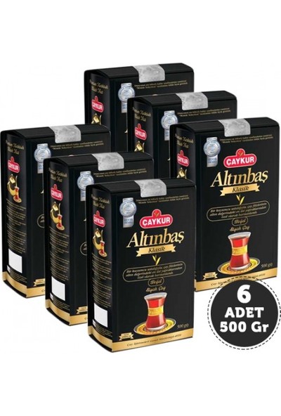 Çaykur Altınbaş 500 gr x 6 'li