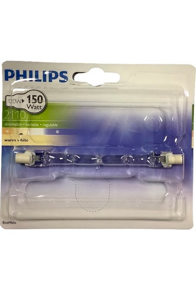 Philips 120W Çubuk Halogen Ampul R7S Duy 230V 118MM Philips 120W Çubuk Halogen Ampul R7S Duy 230V 118MM