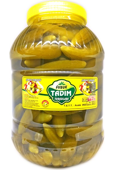 Çubuk Tadım Turşuları Çubuk Salatalık Turşusu 1 No 5 kg Çubuk Tadım Turşuları Çubuk Salatalık Turşusu 1 No 5 kg