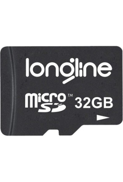 Longline 32GB MicroSDHC Class 10 Hafıza Kartı + Adaptör Longline 32GB MicroSDHC Class 10 Hafıza Kartı + Adaptör