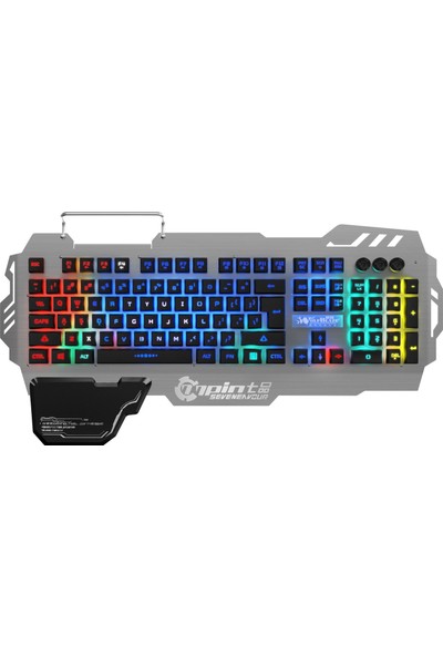 MF Product Strike 0586 Kablolu RGB Mekanik Hisli Gaming Klavye Metal MF Product Strike 0586 Kablolu RGB Mekanik Hisli Gaming Klavye Metal