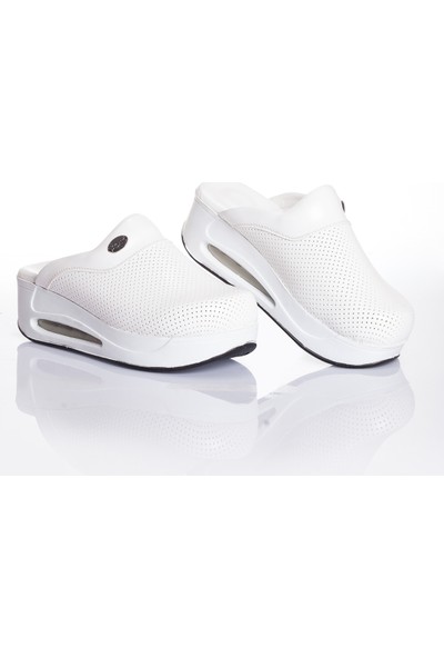 20TASARIMTERLIK Beyaz Airmax Sabo Terlik Hemşire Terliği Doktor Terliği