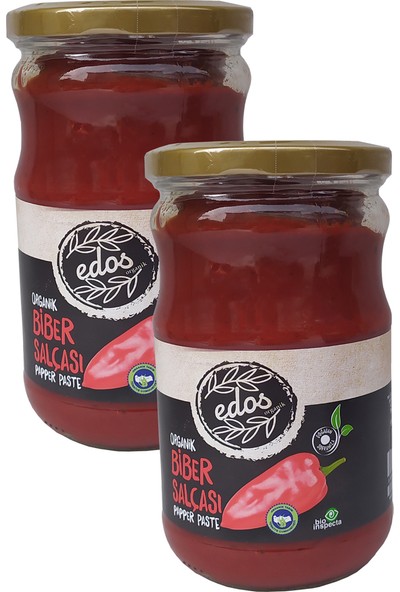Edos Tatlı Biber Salçası 660 cc x 2'li