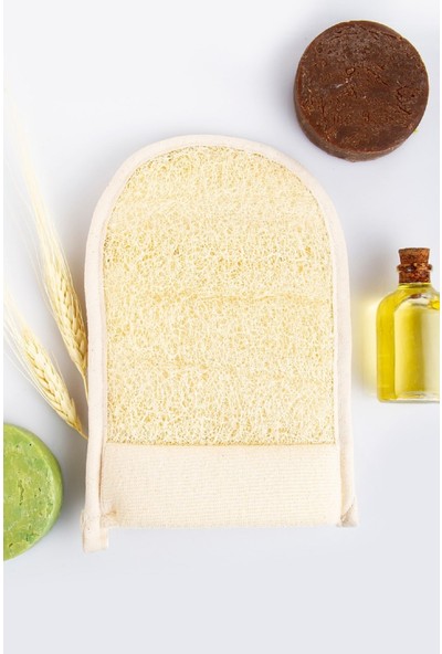 Botanıca Comfort Kabak Havlu Süngerli Eldiven Banyo Lifi