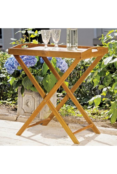 Evinizin Atölyesi Ahşap Servis Masası Evinizin Atölyesi Ahşap Servis Masası