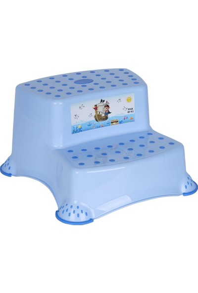İş sevenler Kaydırmaz Çocuk Taburesi Mavi Çift Basamaklı , Çocuk Lavabo Basamağı İş sevenler Kaydırmaz Çocuk Taburesi Mavi Çift Basamaklı , Çocuk Lavabo Basamağı