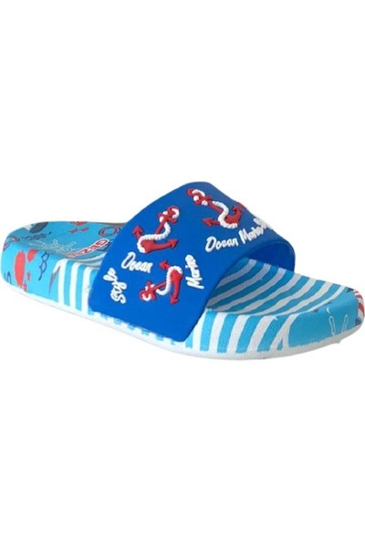 Gezer 13247 Mavi Çocuk Kaydırmaz Havuz/deniz Terlik