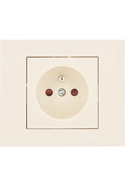 Ovivo Natural Beyaz Çocuk Korumalı Ups Priz Grano Tekli Çerçeve Ovivo Natural Beyaz Çocuk Korumalı Ups Priz Grano Tekli Çerçeve