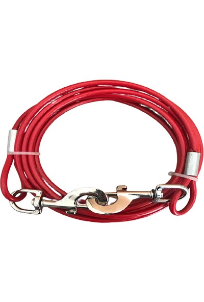 Lidersan Çelik 6 mm 15 Metre Köpek Bahçe Bağlama Halatı