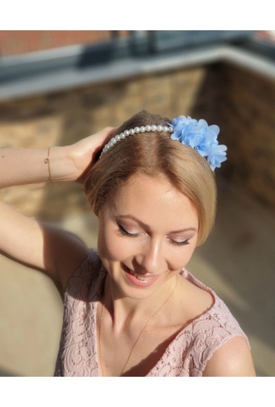 Melkady 233 - İncili Çiçekli Taç, Lohusa Tacı