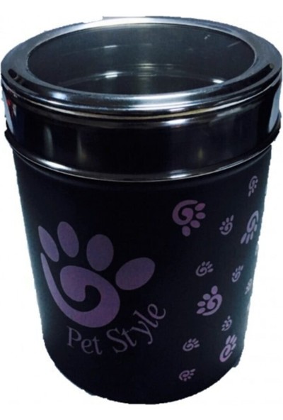 Pet Style Çelik Mama Saklama Kabı