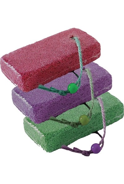 Lazer Topuk Taşı Ponza Taşı (10X5 Cm) 3'lü Takım Lazer Topuk Taşı Ponza Taşı (10X5 Cm) 3'lü Takım
