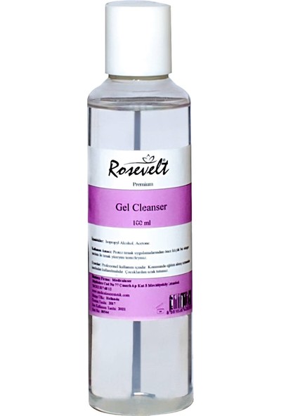 Rosevelt Poly Gel Solüsyonu Şekil Verme Sıvısı