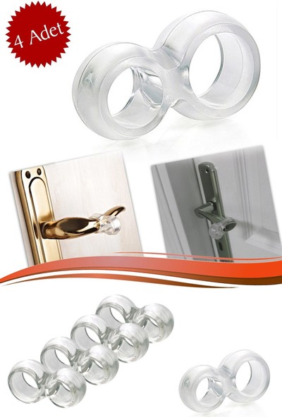 Eslem Dükkan Silikon Kapı &Amp; Pencere Vurma Önleyici Stoper Kapı Tamponu 4 Adet Eslem Dükkan Silikon Kapı &Amp; Pencere Vurma Önleyici Stoper Kapı Tamponu 4 Adet