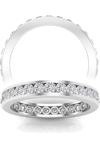 Silvanit Pırlanta 1,20 Karat Pırlanta Tamtur Yüzük Silvanit Pırlanta 1,20 Karat Pırlanta Tamtur Yüzük