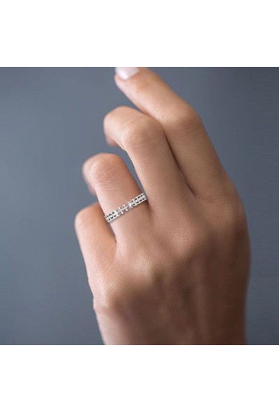 Silvanit Pırlanta 0,35 Karat Pırlanta Tamtur Yüzük Silvanit Pırlanta 0,35 Karat Pırlanta Tamtur Yüzük