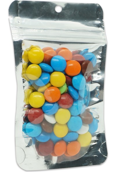 Paketleme Tezgahı Şeffaf Metalize Kilitli Doypack 50'li 8.5 x 14.5 x 5 cm Paketleme Tezgahı Şeffaf Metalize Kilitli Doypack 50'li 8.5 x 14.5 x 5 cm