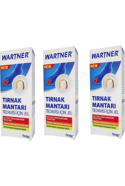 Wartner Tırnak Için Jel 7 ml x 3 Adet