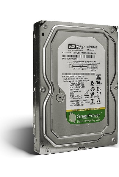 WD 250GB 7200RPM 3.5 WD 250GB 7200RPM 3.5