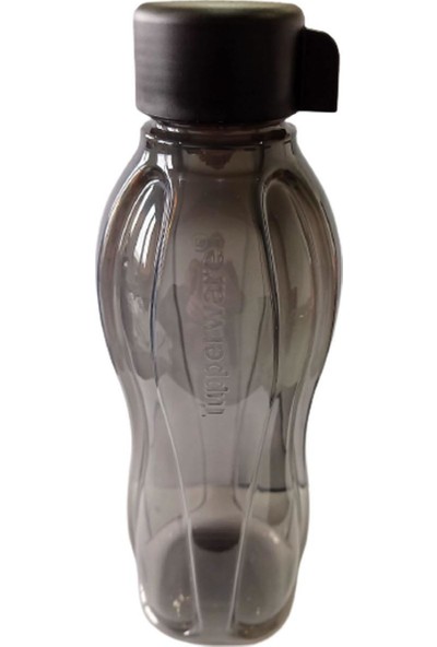 Tupperware Siyah Şişe Çevirmeli Kapak 1000 ml