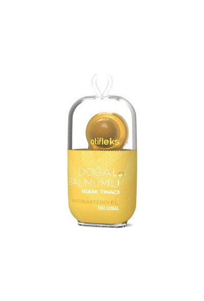 Otifleks %100 Doğal Balmumu Kulak Tıkacı 4'lü Otifleks %100 Doğal Balmumu Kulak Tıkacı 4'lü