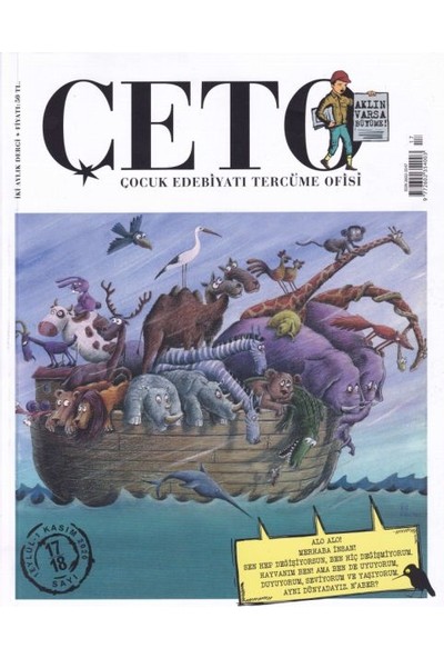 Çeto (Çocuk Edebiyati Tercüme Ofisi) Dergisi Sayi 17-18 Çeto (Çocuk Edebiyati Tercüme Ofisi) Dergisi Sayi 17-18