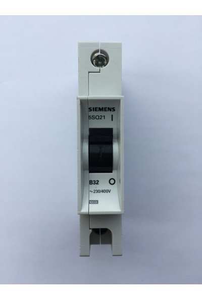 Siemens 5SQ21 B Tipi 32A Otomatik Sigorta Siemens 5SQ21 B Tipi 32A Otomatik Sigorta