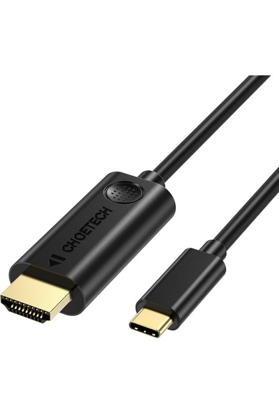 Choetech 4K 60Hz Type C To HDMI Görüntü Kablosu Siyah XCH-0030 Choetech 4K 60Hz Type C To HDMI Görüntü Kablosu Siyah XCH-0030