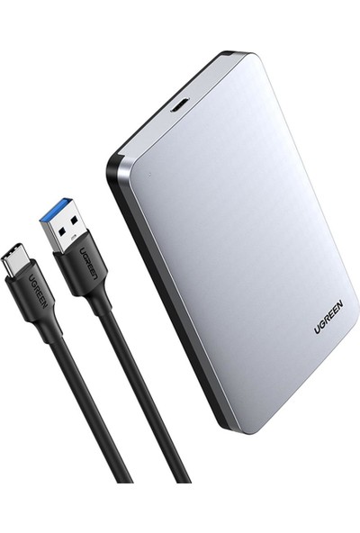 Ugreen USB Type-C 3.1 Gen2 2.5 Inch HDD SSD Alüminyum Harici Disk Kutusu Ugreen USB Type-C 3.1 Gen2 2.5 Inch HDD SSD Alüminyum Harici Disk Kutusu