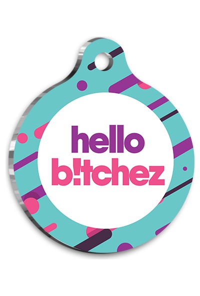 Pet Tag Art Köpek Künyesi Medium 2,6 x 3,8 cm