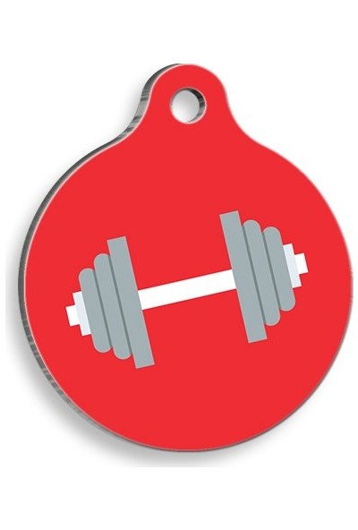 Pet Tag Art Köpek Künyesi Medium 3 cm