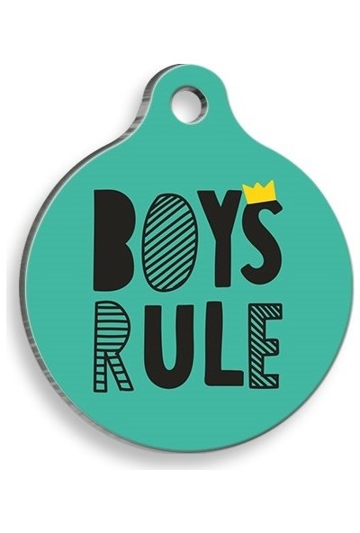 Pet Tag Art Köpek Künyesi Medium 2,6 x 3,8 cm