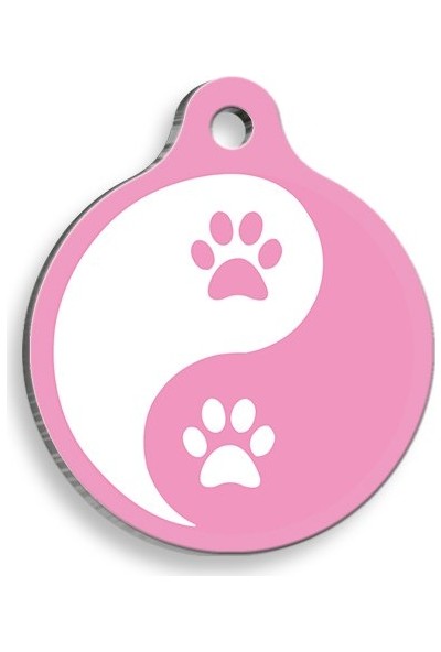 Pet Tag Art Köpek Künyesi Medium 3 cm