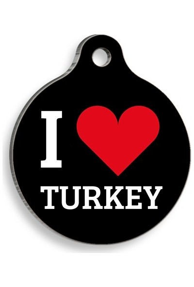 Pet Tag Art Köpek Künyesi Medium 3 cm Pet Tag Art Köpek Künyesi Medium 3 cm