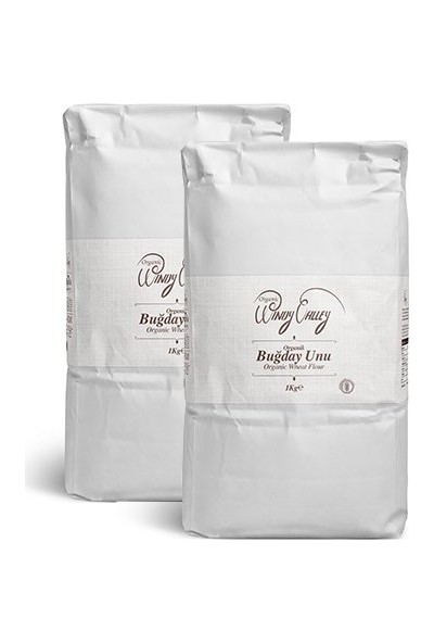 Organic Windy Valley Buğday Unu 2'li (2 Kg) Organic Windy Valley Buğday Unu 2'li (2 Kg)