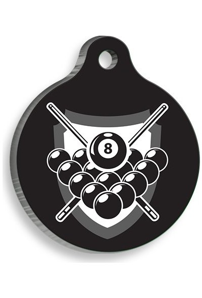 Pet Tag Art Köpek Künyesi Medium 3 cm