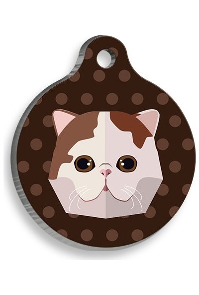 Pet Tag Art Köpek Künyesi Medium 3 cm