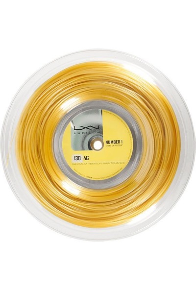 Luxilon 4g 1,30 Mm. Monofilament Rulo Kordaj 200 Metre Altın Sarısı WRZ990142 Luxilon 4g 1,30 Mm. Monofilament Rulo Kordaj 200 Metre Altın Sarısı WRZ990142