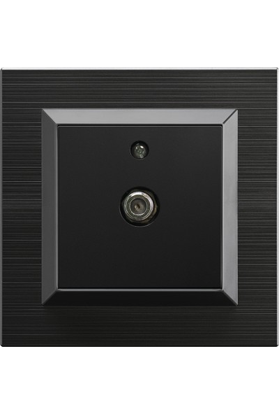 Ovivo Quantum Siyah Uydu F Konnektör Çerçeveli