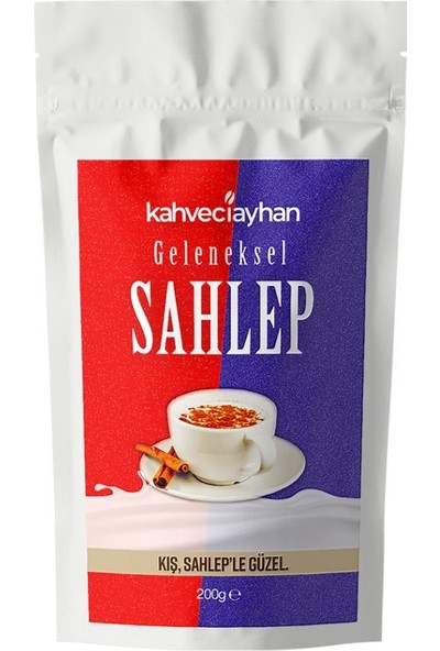 Kahveci Ayhan Geleneksel Sahlep 200 gr Kahveci Ayhan Geleneksel Sahlep 200 gr