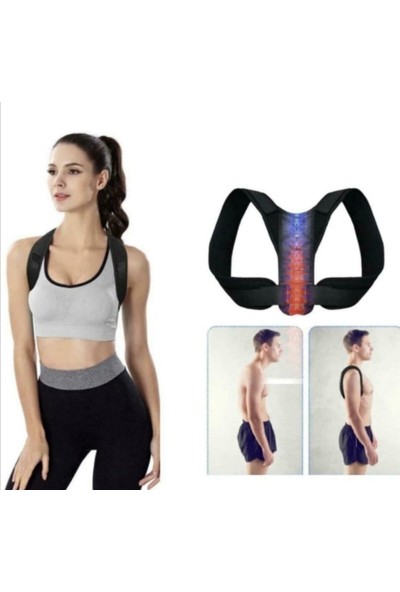 Dik Durus Durma Düzelme Korsesi Sırt Korse Kemerli Korse