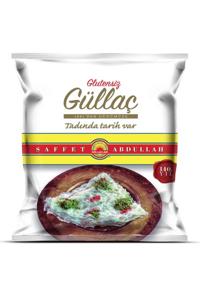 Saffet Abdullah Glutensiz Mini Güllaç 100 gr Paket Saffet Abdullah Glutensiz Mini Güllaç 100 gr Paket