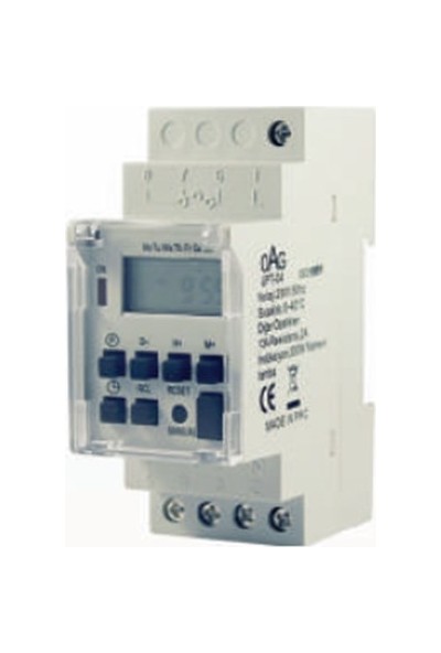 Oag Upt-04 Pano Tipi Dijital Zaman Saati (Rezervli) Upt-04