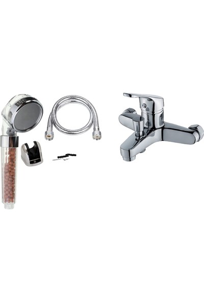 Irmak Banyo Bataryası Duş Seti Tasarruflu Duş Başlığı Batarya Seti Irmak Banyo Bataryası Duş Seti Tasarruflu Duş Başlığı Batarya Seti