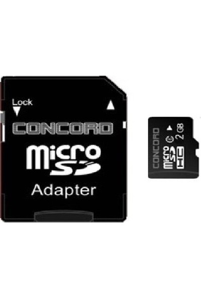 Concord 2GB UHS-I Class 6 MicroSD Hafıza Kartı Concord 2GB UHS-I Class 6 MicroSD Hafıza Kartı