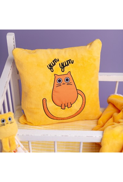 Milk&Moo Peluş Yastık Tombiş Kedi