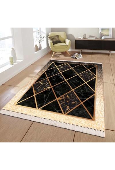 Köşem Çeyiz Kaymaz Taban Dijital Baskılı Kadife Halı Shape 180X280 cm Köşem Çeyiz Kaymaz Taban Dijital Baskılı Kadife Halı Shape 180X280 cm